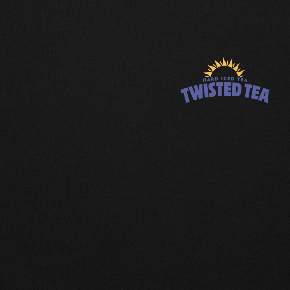 twisted tea black background
