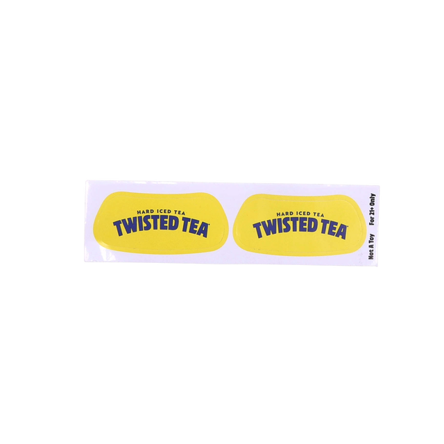 Twisted Tea Under Eye Sticker