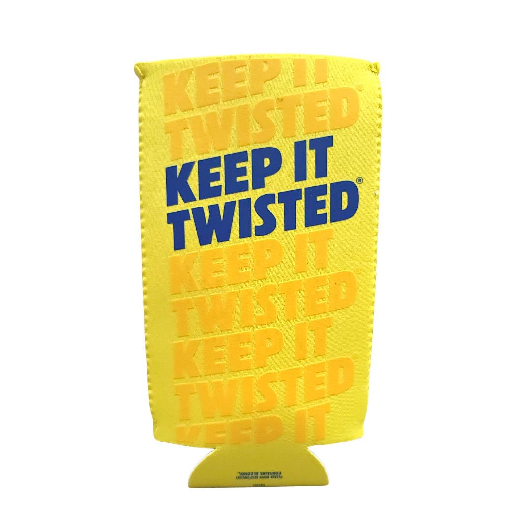 Yellow 24oz Can Cooler | Twisted Tea