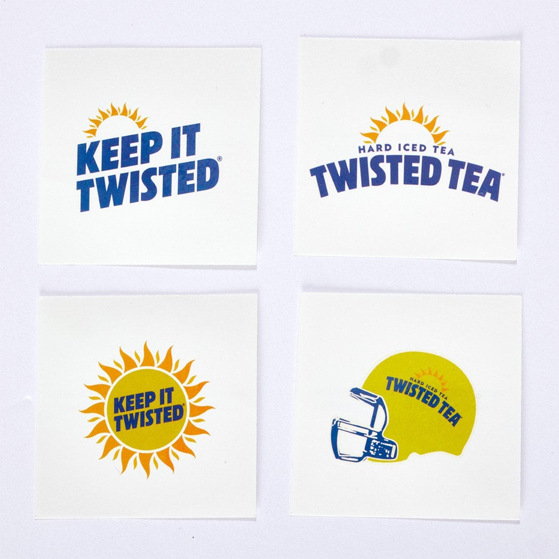 Temporary Tattoo Tailgate Pack of 4 | Twisted Tea